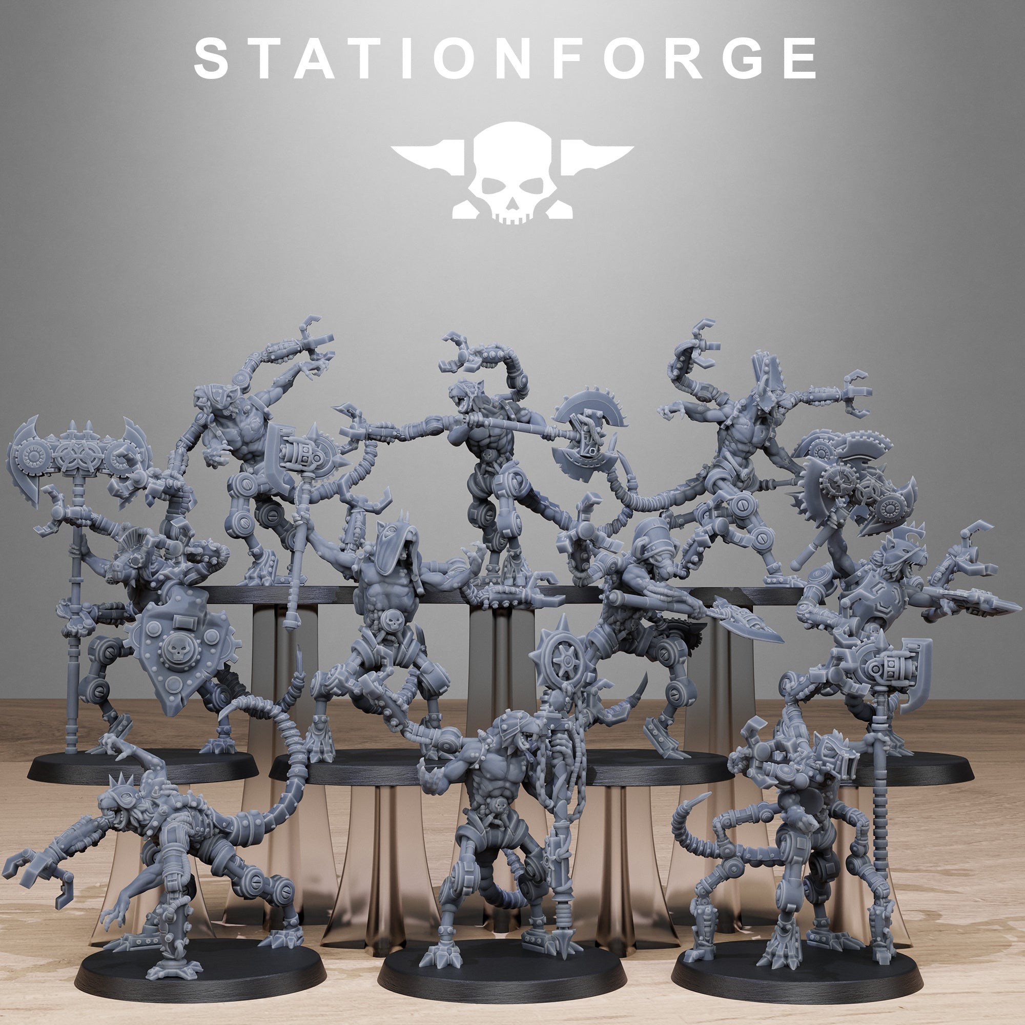 Raticus Technoclaw - StationForge - 28mm – CreativityCavePrint