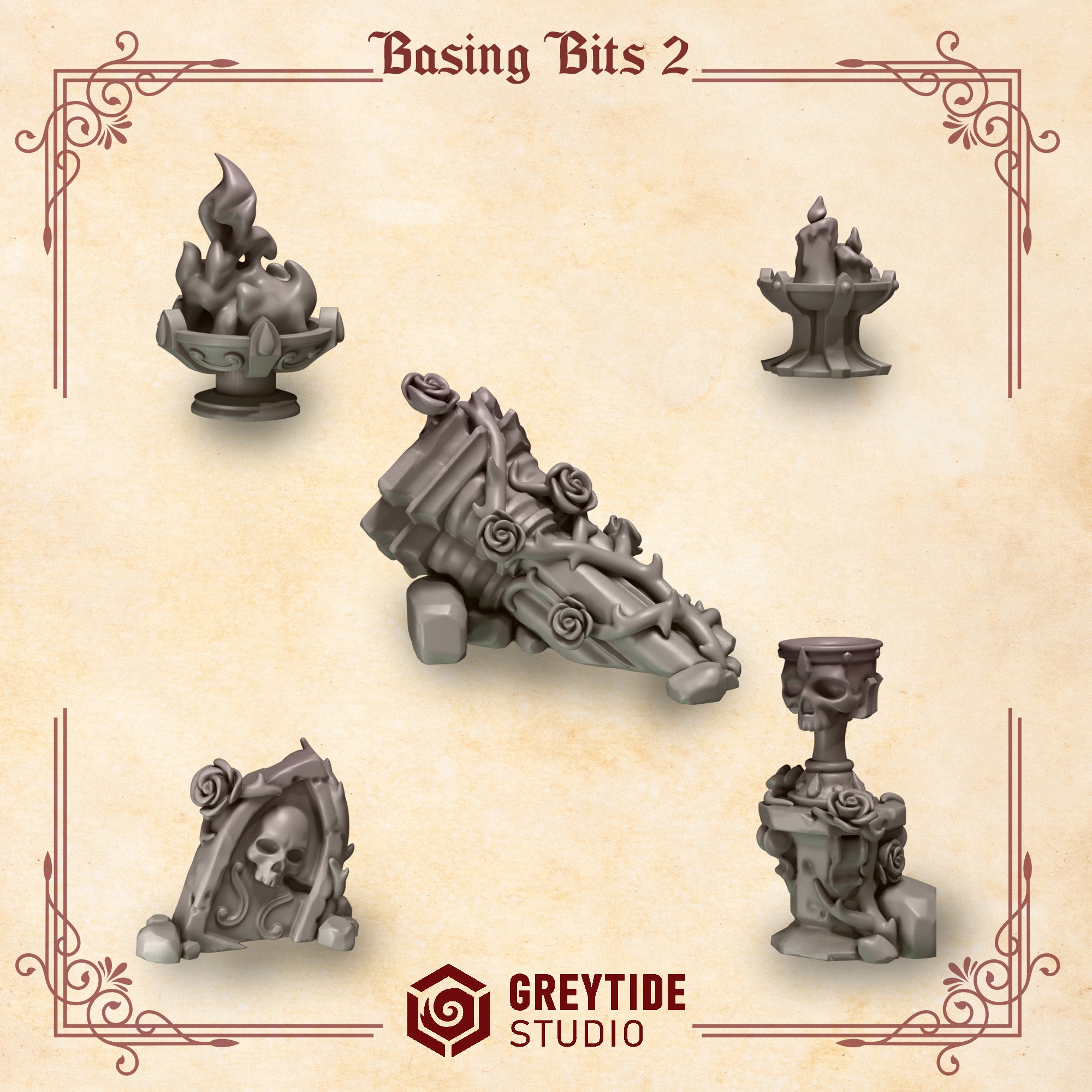 Basing bits 2 CL - Bits - GreyTide Studio – CreativityCavePrint